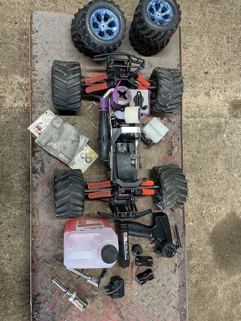 HPI SAVAGE RC Monsrer Truck Nitro £104.68 - PicClick UK