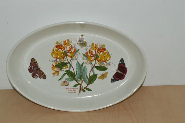 PORTMEIRION BOTANIC GARDEN 14.5" Oval Baking / Roasting Dish ...