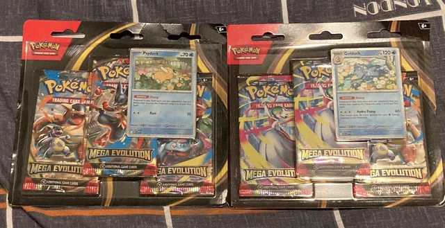 POKÉMON TCG MEGA Evolutions Triple Booster Packs New Sealed £32.50 ...