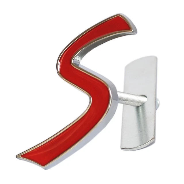 STEMMA BADGE EMBLEMA Scritta Logo S MINI COOPER S SD ONE CABRIO CLUBMAN ...