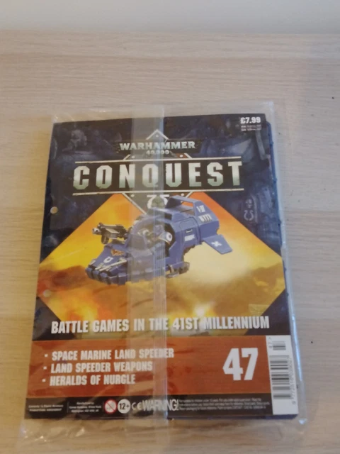 WARHAMMER CONQUEST MAGAZINE issue 47, out of print space marine land ...