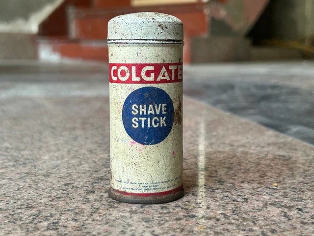 VINTAGE ANCIEN RARE COLGATE Se Raser Bâton Adv.sign Litho Imprimé ...
