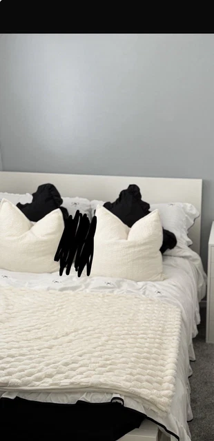 DOUBLE BED FRAME with Storage £156.70 - PicClick UK