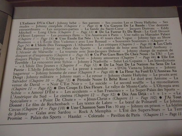 JOHNNY HALLYDAY HIT Magazine François Jouffa "Johnny Story " hors serie ...