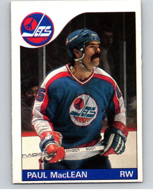 1985-86 O-PEE-CHEE #145 Paul MacLean Winnipeg Jets V56675 EUR 1,02 ...