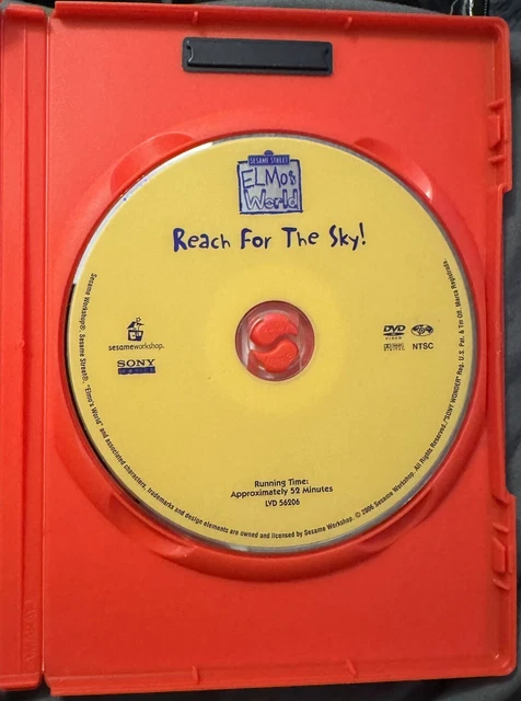 SESAME STREET: ELMO'S World - Reach for the Sky - DVD - Very Good $4.97 ...