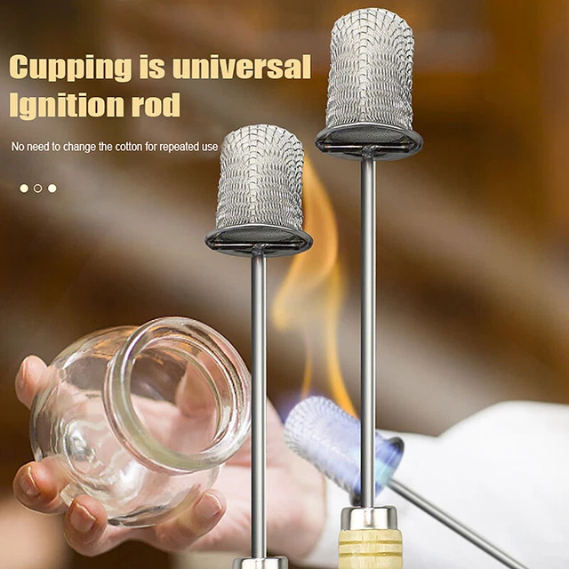 MASSAGE TOOL TOOLS Cupping Ignition Stick Tools Igniter Cotton Rods ...