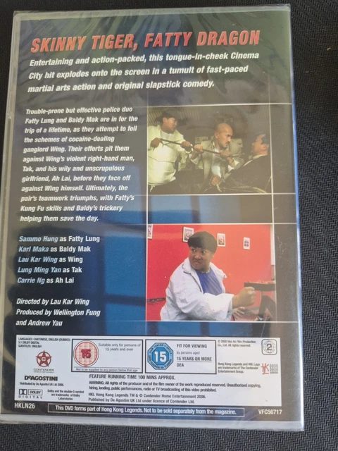 HONG KONG LEGENDS Skinny Tiger, Fatty Dragon Sammo Hung Brand New ...