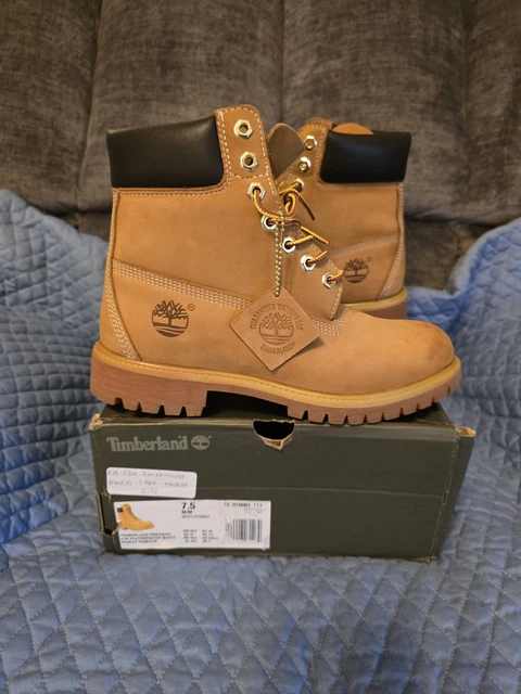 TIMBERLAND MEN'S 6 inch Premium Waterproof Boot - Wheat US 7.5 £166.24 ...