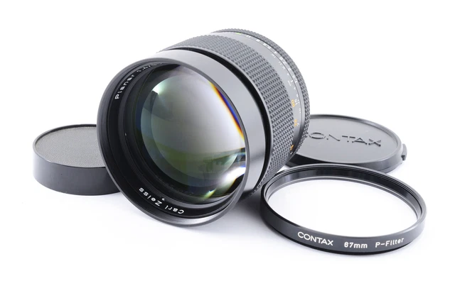 CONTAX CARL ZEISS Planar T 85mm F/1.4 Lens CY Mount MMJ From JAPAN [Top ...