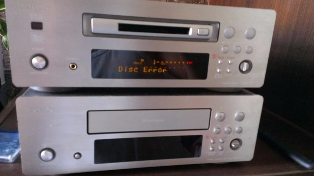 DENON DMD F10 Mini Disc Anlage + Denon UDR-F07 EUR 12,50 - PicClick DE