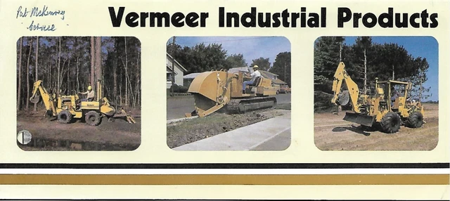 EQUIPMENT BROCHURE - Vermeer - Trencher et al Industrial Product Line ...