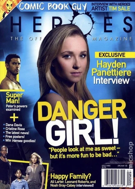 HEROES MAGAZINE #3A FN/VF 7.0 2008 Stock Image £6.52 - PicClick UK