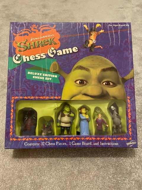 SHREK CHESS SET Deluxe Edition by DreamWorks. Good condition £26.72 ...