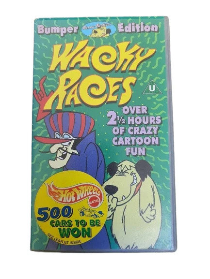 WACKY RACES BUMPER Edition Hanna Barbera Pal Vhs Video Kids Children ...
