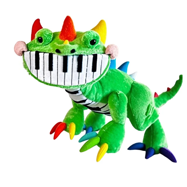 NEW PIANOSAURUS PLUSH Anime Nightmare Critters Yarnaby Plushie Soft ...