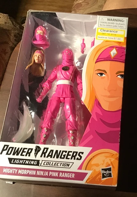 POWER RANGERS LIGHTNING Collection Mighty Morphin Ninja Pink Ranger ...