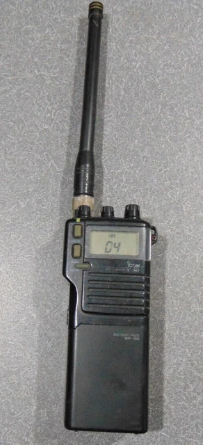 *USED* ICOM IC-M7 Handheld VHF Marine Radio *BATTERIES NOT INCLUDED ...