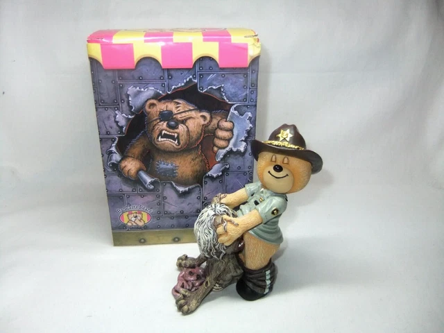 BAD TASTE BEARS Walking Ted Dead Parody Zombie Resin Teddy Bear Figure ...