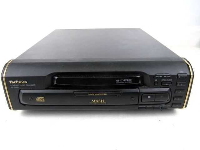 TECHNICS SL-EH60 COMPACT Disc Changer 5 Disc Changer System Cd Made In ...