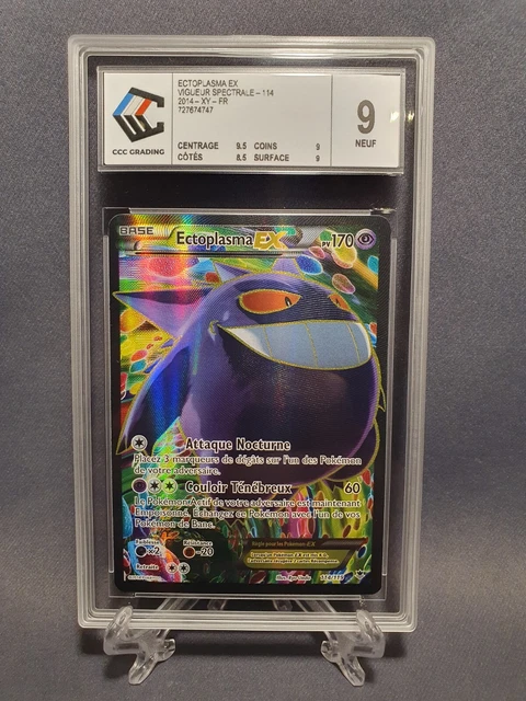 CARTE POKÉMON ECTOPLASMA Ex FA 114/119 XY Vigueur Spectrale CCC 9 PCA ...