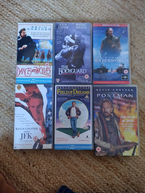 KEVIN COSTNER VHS Bundle. £7.77 - PicClick UK