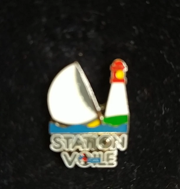 RARE PIN'S BATEAU Boat Voilier Phare Station Voile Coq Tricolore Ffv EUR 12,99 - PicClick FR