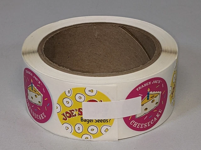 TRADER JOES STICKERS -Whole Roll- $30.00 - PicClick