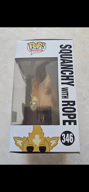FUNKO POP ANIMATION Rick And Morty 346 Squanchy with Rope Vinyl Figure ...