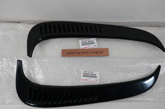 TOYOTA GENUINE LAND Cruiser 80 FJ80 Rear Louver Quarter Side Window ...