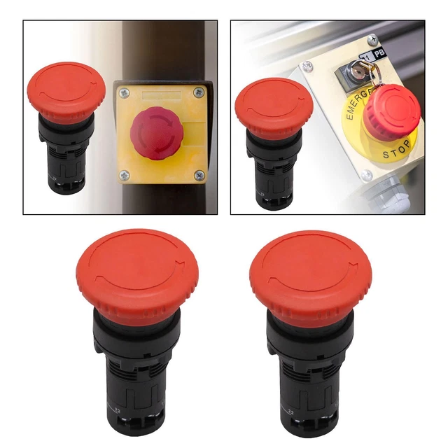 EMERGENCY STOP BUTTON Tools, Emergency Stop Push Button Lockout for ...