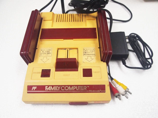 FAMICOM CONSOLE NINTENDO Family Computer System FC Import Japan AV ...