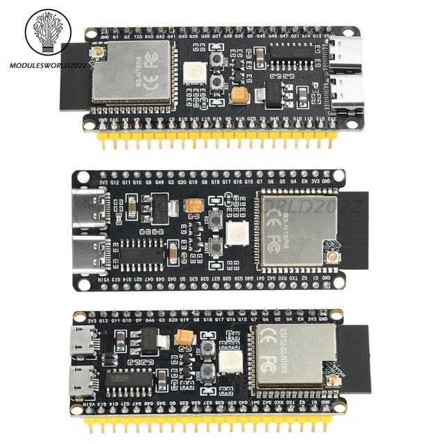ESP32-S3 DUAL TYPE-C Development Board WIFI Bluetooth ESP32-DevKitC-1 ...