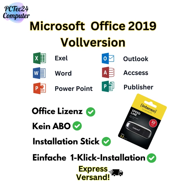 MICROSOFT OFFICE WORD Exel PowerPoint Outlook EUR 49,95 - PicClick DE
