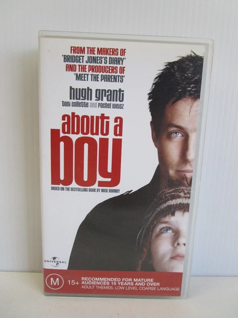 ABOUT A BOY, Hugh Grant, VHS Tape, Vintage Video, Movie, M, 2002 £11.11 ...