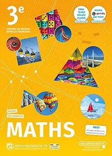 MATHÉMATIQUES 3E, MANUEL élève, édition 2021 de Lel... | Livre | état ...