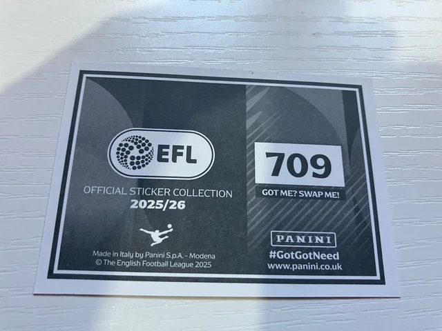 PANINI EFL 2025 - 26 Sticker Bromley Club Badge / Crest £1.75 - PicClick UK