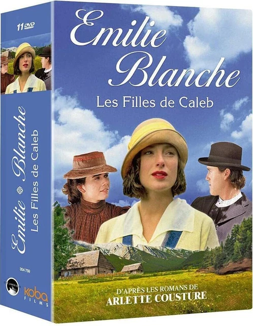 EMILIE BLANCHE, LES filles de Caleb l'Intégrale Coffret 11 DVD NEUF ...