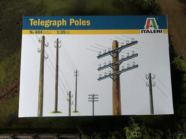 ITALERI MODELS 1:35 Scale Telegraph Poles Set £11.12 - PicClick UK