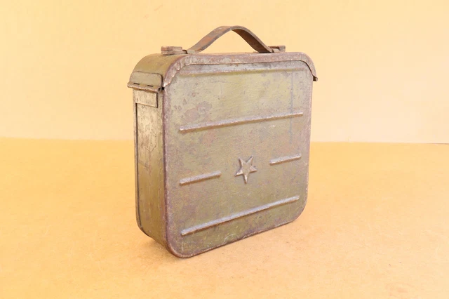 WW2 WWII ANTIQUE Vintage Military Russian Red Army USSR Soviet Box for ...