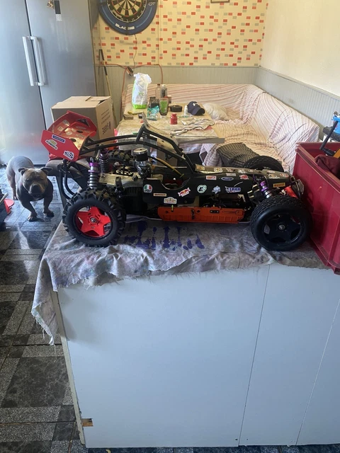 AOWEI YAMA BUGGY 2 Stroke Petrol Rc Control Petrol 1/5 Scale Car ...