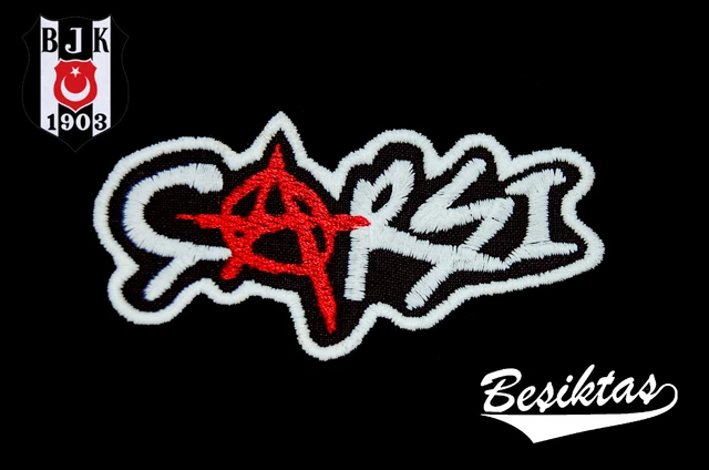 CARSI ULTRAS PATCH (Aufnäher), Besiktas Istanbul Fussball Fanartikel ...