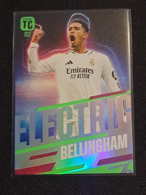 PANINI TOP CLASS Cards 2025 Jude Bellingham #149 Electric Foil Real ...