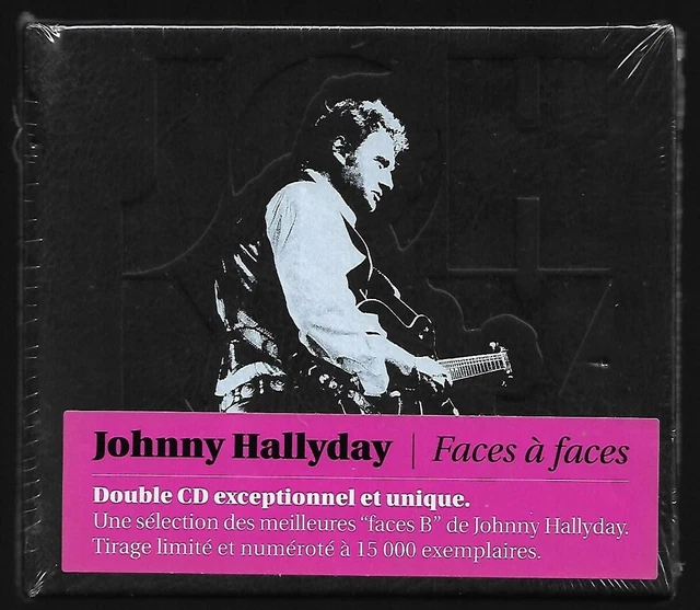 DOUBLE CD &JOHNNY Hallyday" Faces à faces (2) Neuf S/Blister EUR 75,00 ...