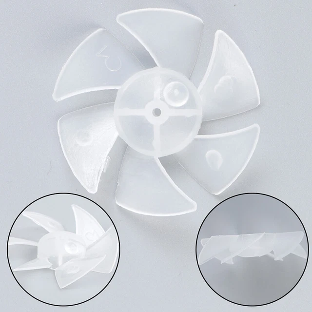 1 PCS SMALL Power Mini Plastic Fan Blade 6 Leaves For Hairdryer Mo.SA ...
