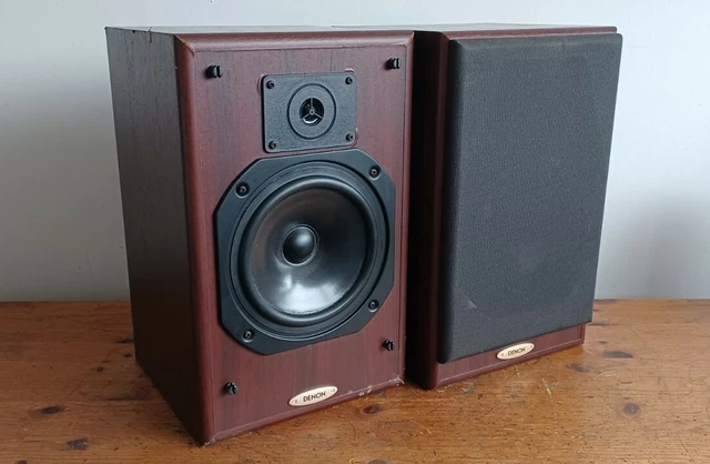 DENON SC-E313 HI-FI Stereo Bookshelf Speakers Made In England EUR 43,50 ...