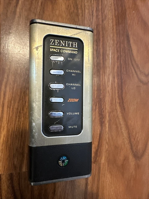 ONE VINTAGE OLD Zenith Space Command tv remote control Early Television ...