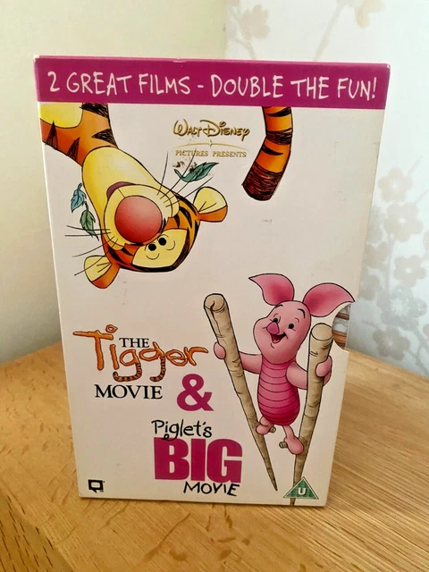 THE TIGGER MOVIE & Piglet's Big Movie VHS Box Set Never Used £10.00 ...
