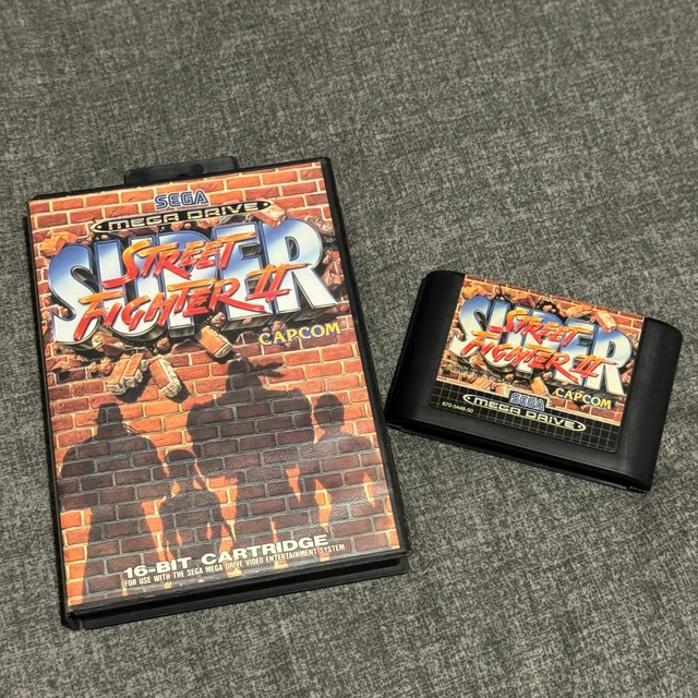 SUPER STREET FIGHTER II - Sega Mega Drive PAL - Tested and Working! £24 ...