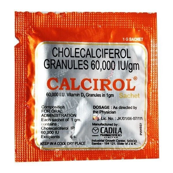 20 X CHOLECALCIFEROL 1g Sachets (calcirol) $53.25 - PicClick AU